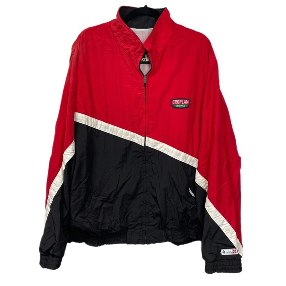 K Products | Jackets & Coats | Vintage Croplan Genetics Windbreaker ...